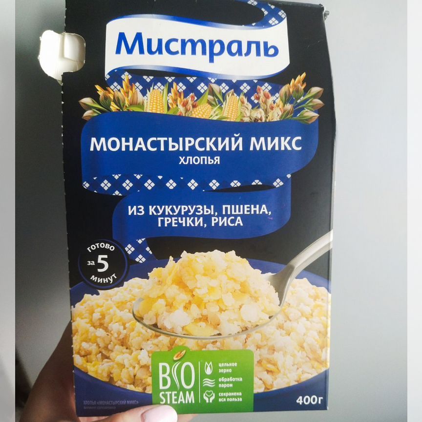 Мистраль коробка кукуруза гречка рис пшено