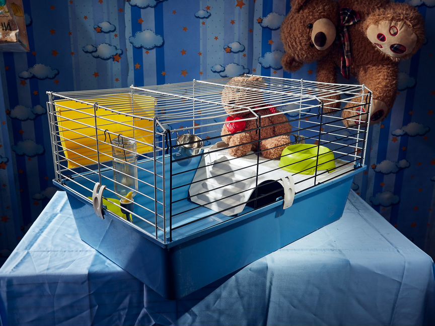 Клетка для морской свинки кролика ежика грызунов