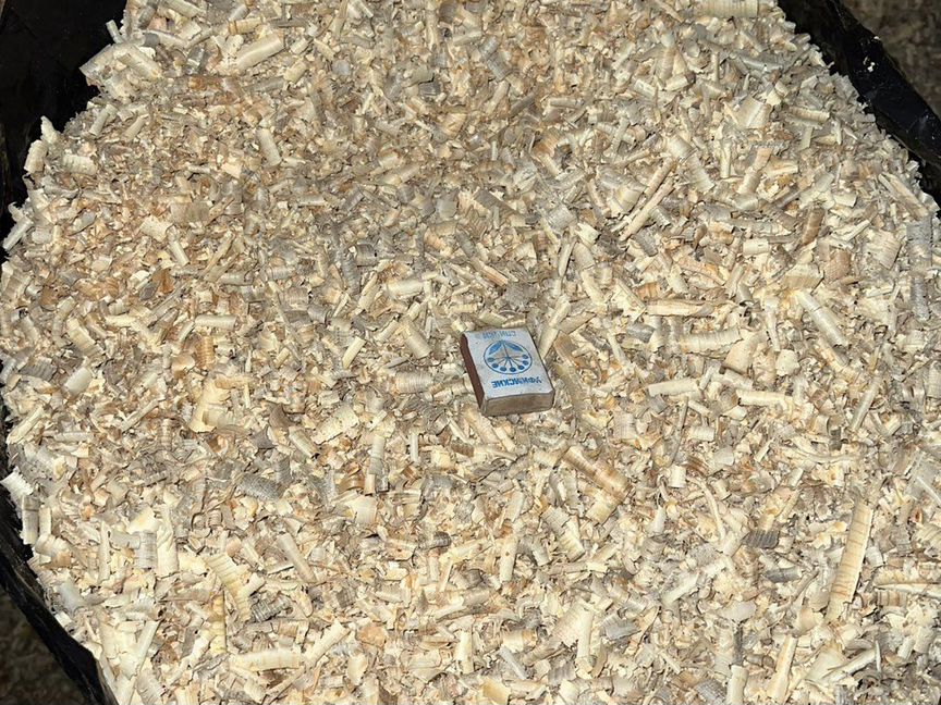 Стружка (лучше чем солома )