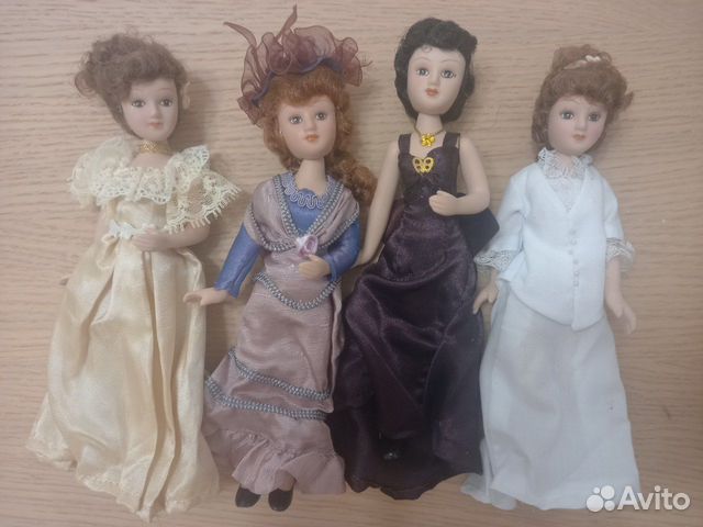 Коллекционные фарфоровые куклы дамы эпохи купить в Москве | Хобби и ...