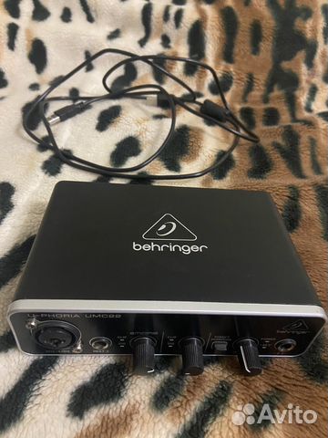 Внешняя звуковая карта behringer umc22 купить в Феодосии | Электроника ...