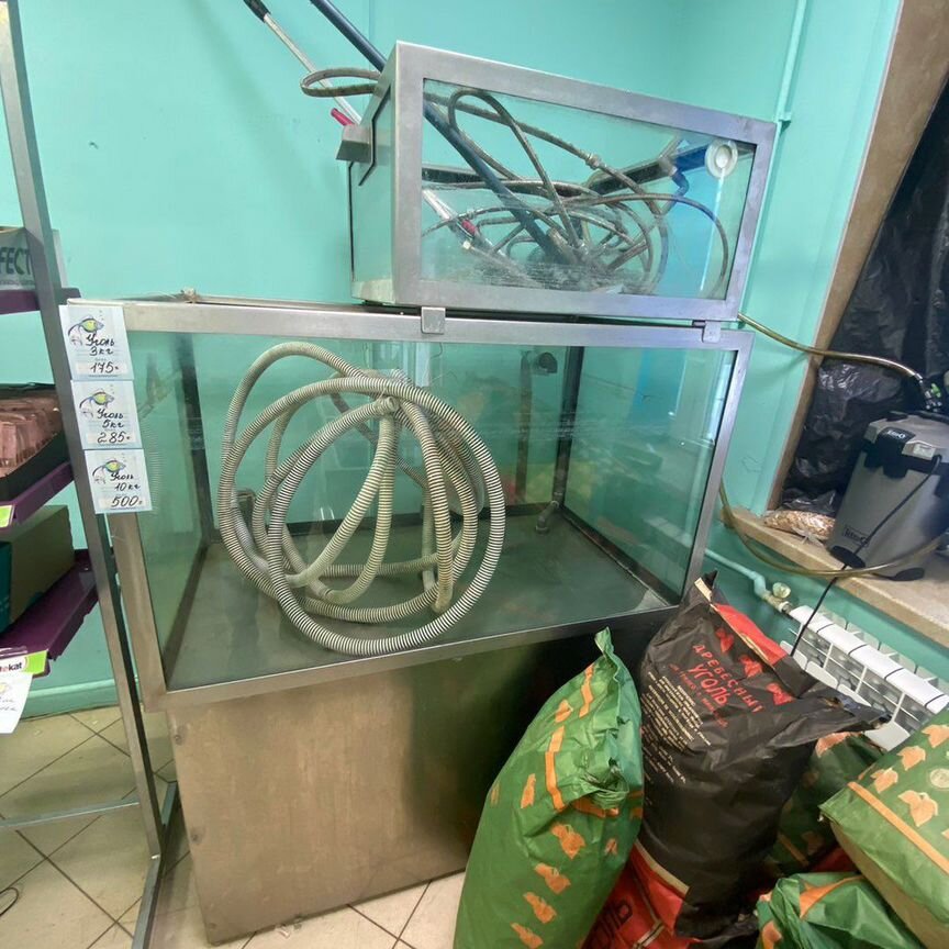 Аквариум с фильтрами