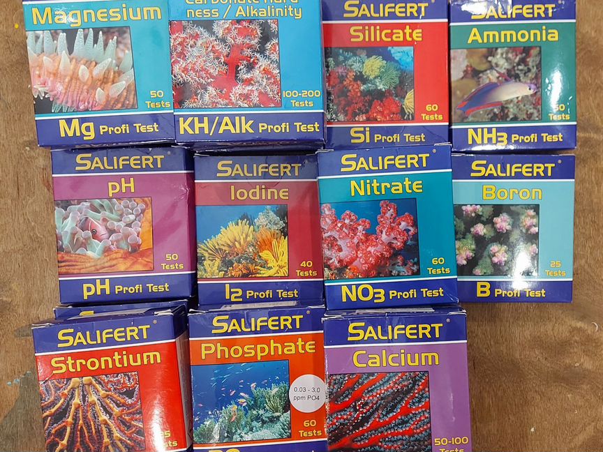 Тесты salifert для воды/аквариума