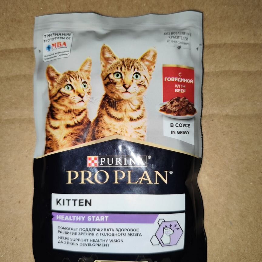 Влажный корм для котят