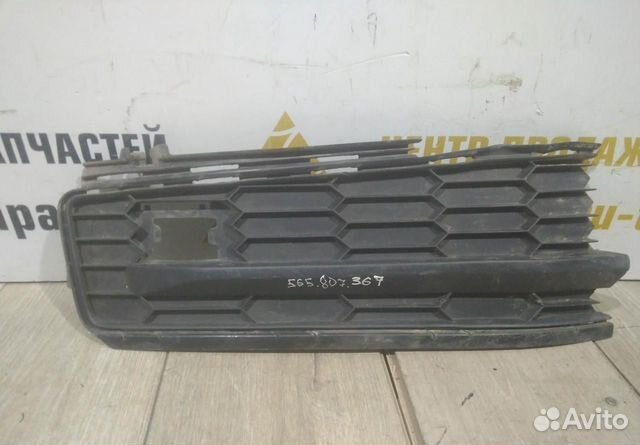 Решетка переднего бампера левая бу Skoda Kodiaq OE купить в Москве ...