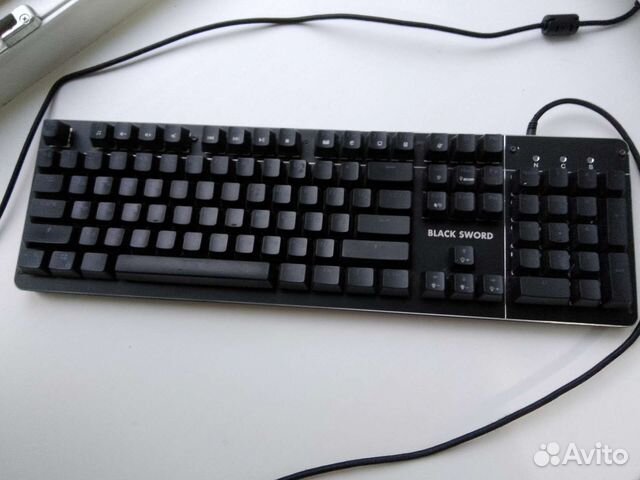 Клавиатура проводная dexp Black Sword Rainbow купить в Канске | Электроника | Авито