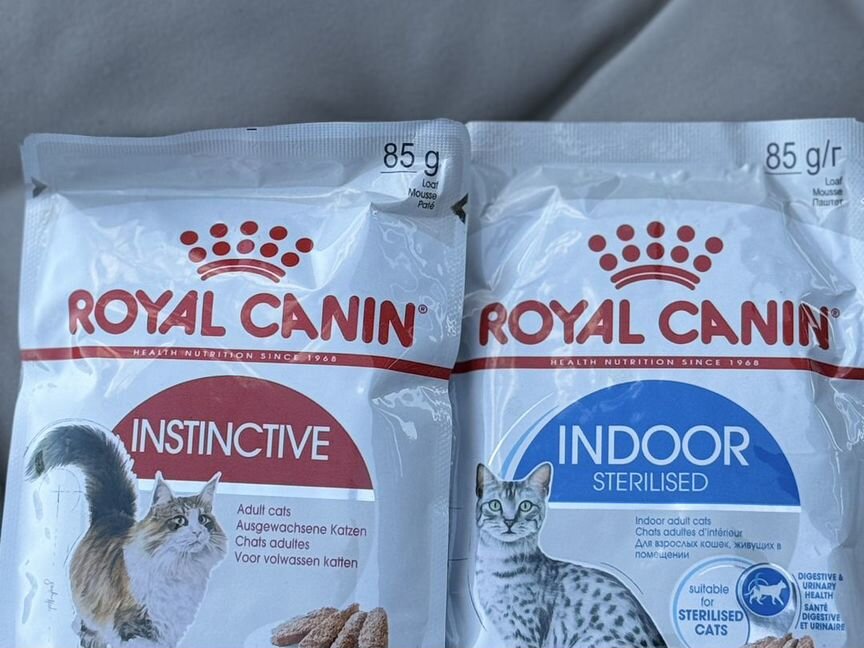 Корм влажный royai canin (паштет)