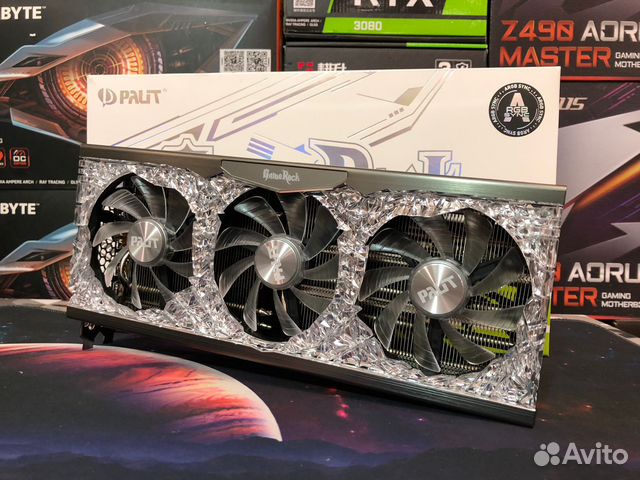 Видеокарта RTX 3080Ti 12GB Palit GameRock купить в Санкт-Петербурге ...