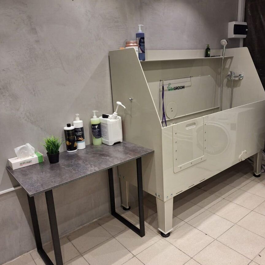 Ванна для груминга крупных пород 130 см