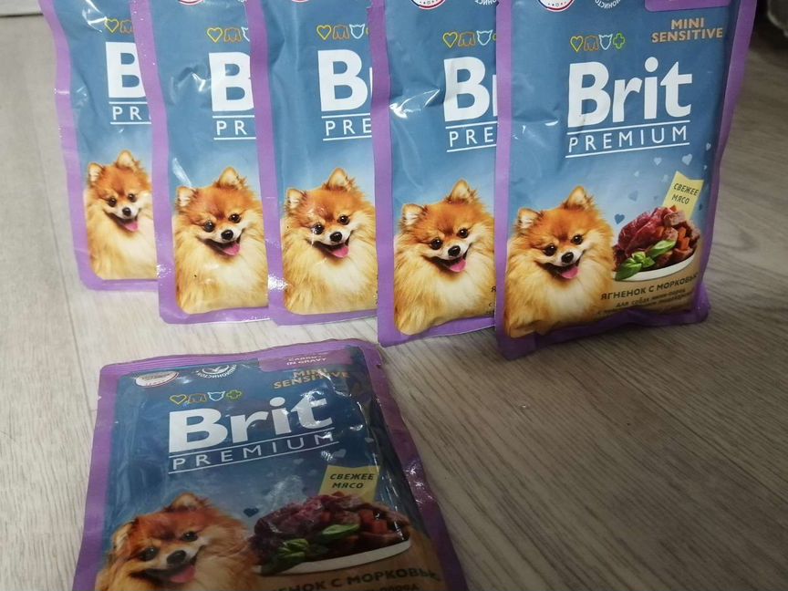 Влажный корм для собак Brit