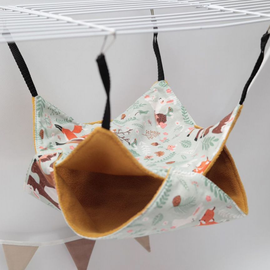 Гамаки для мелких грызунов (два яруса)