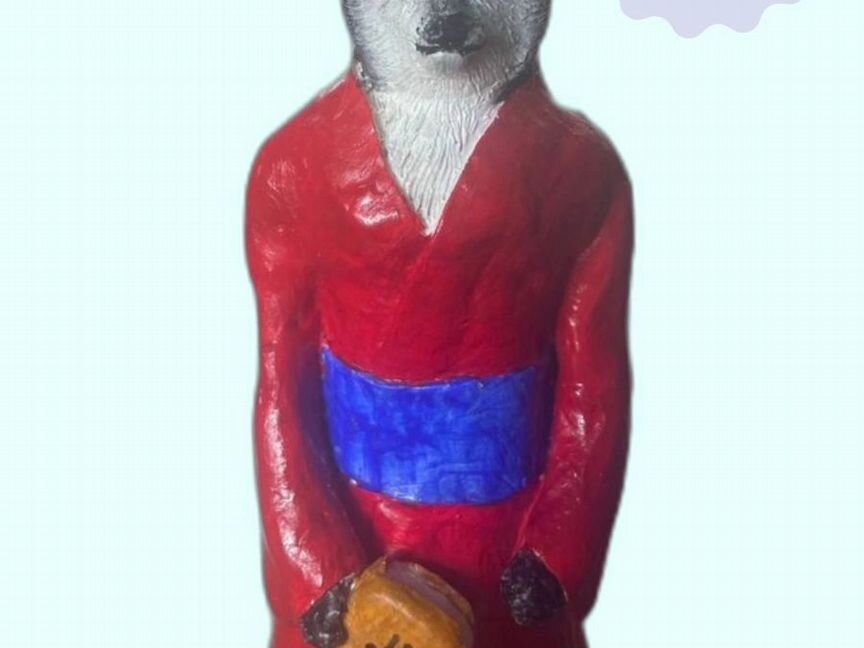 Сиба ину. Акита ину. лайка. статуэтка