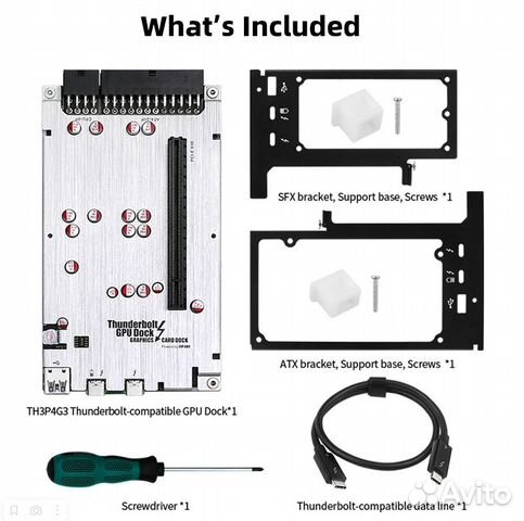 TH3P4G3 - адаптер для внешней видеокарты купить в Санкт-Петербурге ...