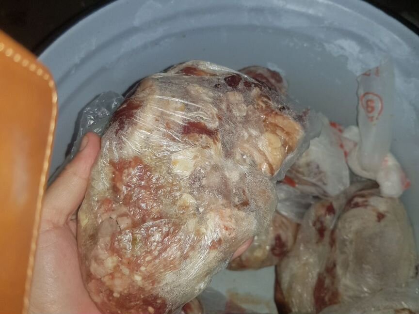 Мясо для животных 7 кг