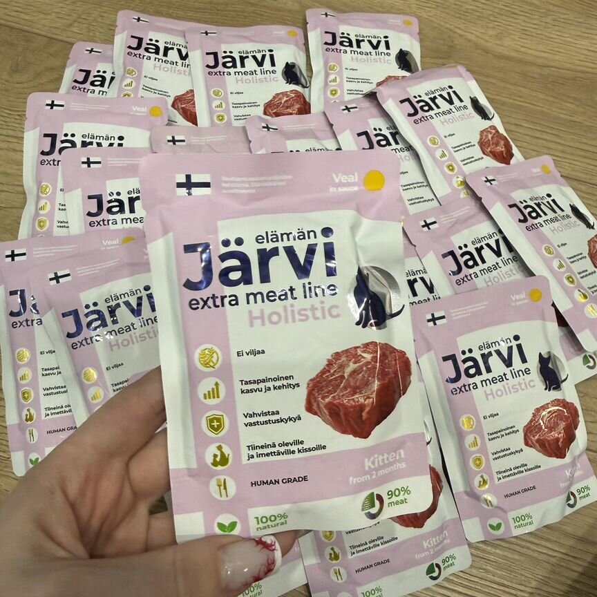 Влажный корм для котят jarvi holistic