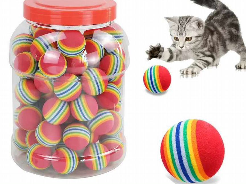 Мячик для котенка