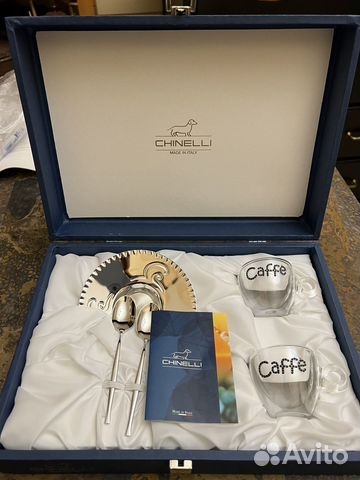 Chinelli кофейная пара купить в Красногорске | Товары для дома и дачи | Авито