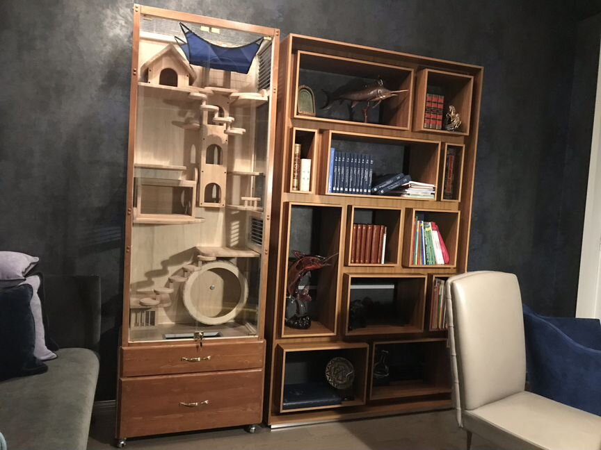 Витрина для шиншилл, дегу "Джуманджи-1 VIP"