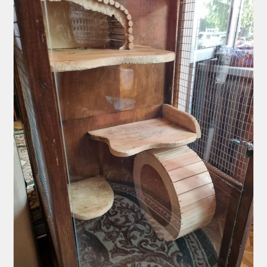 Витрина для шиншилл бу