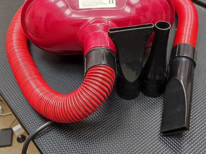 Двухмоторный фен компрессор для собак