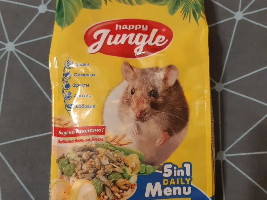Корм для крыс happy Jungle