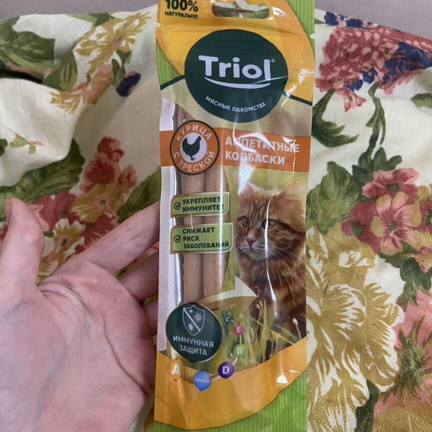 Лакомство для кошек triol
