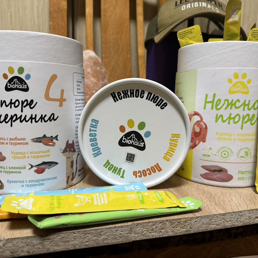 Лакомства для кошек biohaus Торг