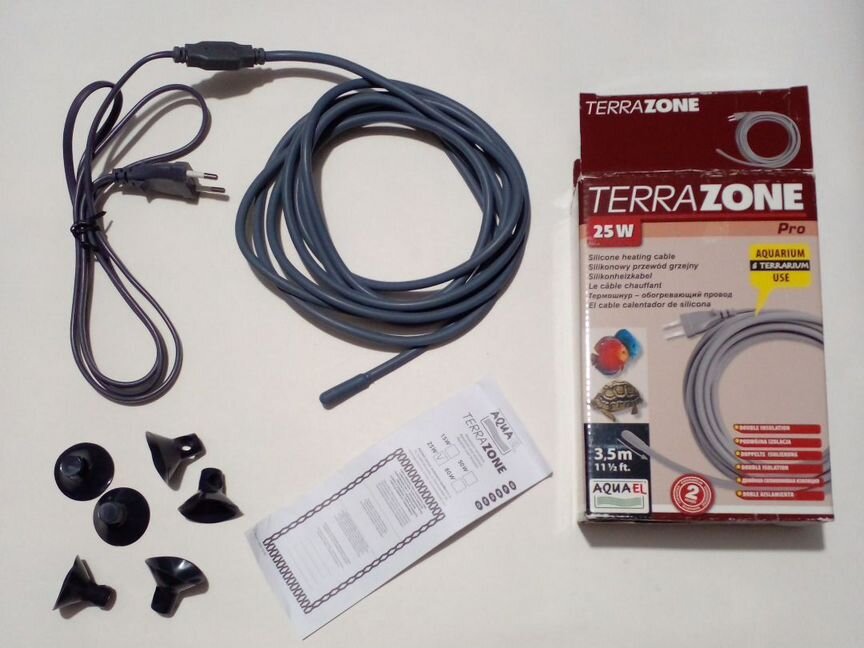 Термокабель AquaEL PRO 25W в аквариум/террариум