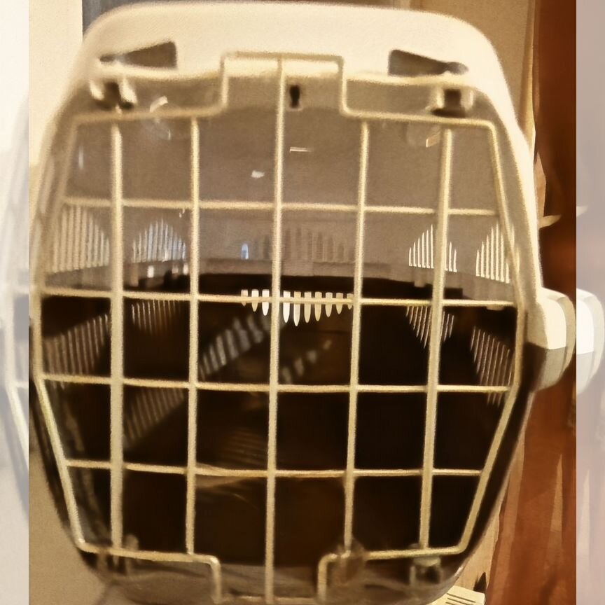 Переноска для кошек пластиковая