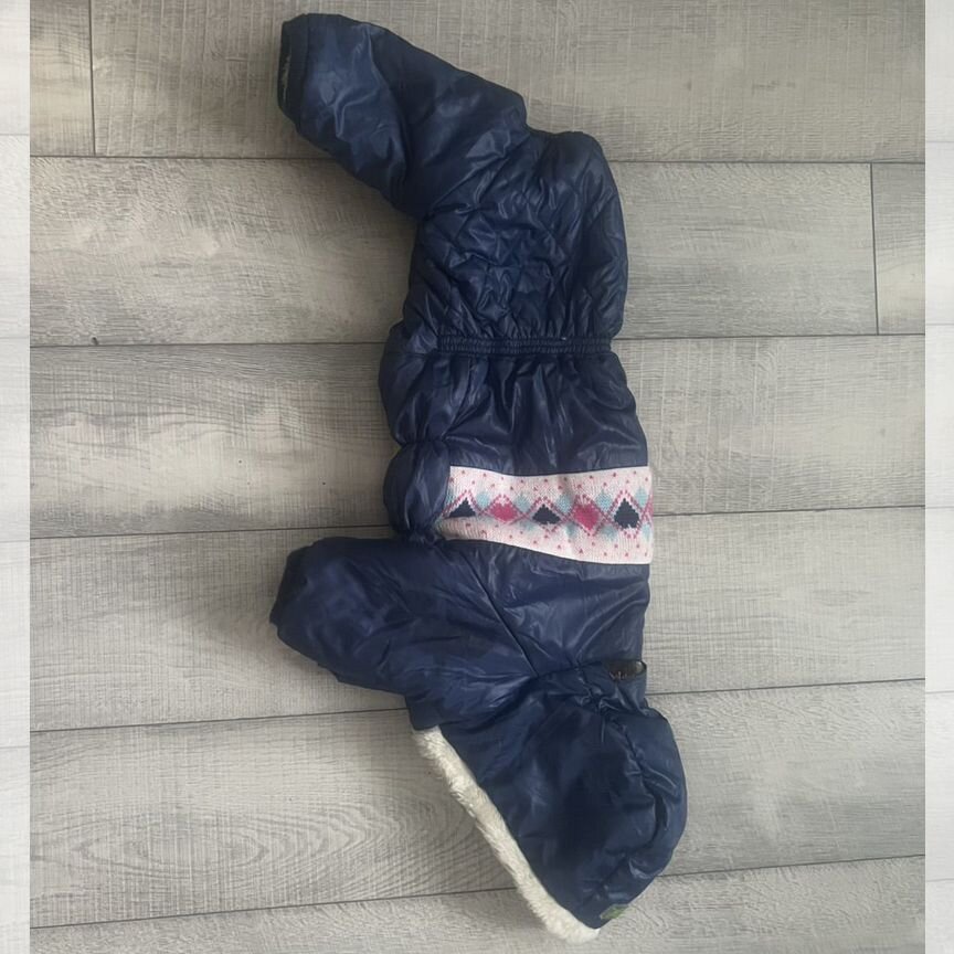 Зимний комбинезон для средней собаки