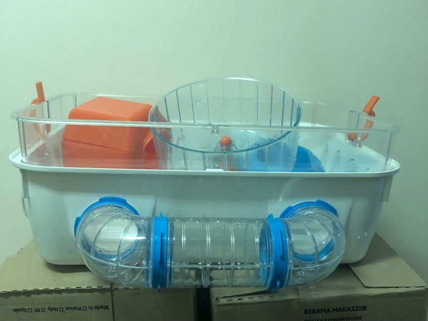 Клетка для хомяков мышей с аксессуарами