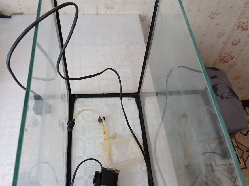 Аквариум на 30 литров и клетки для хомячков