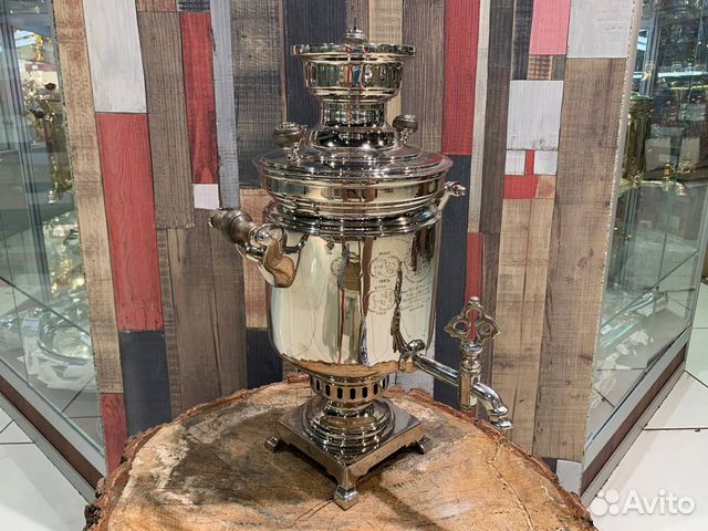 Самовар дровяной 3 л «Банка» Баташева с медалями купить в Москве ...