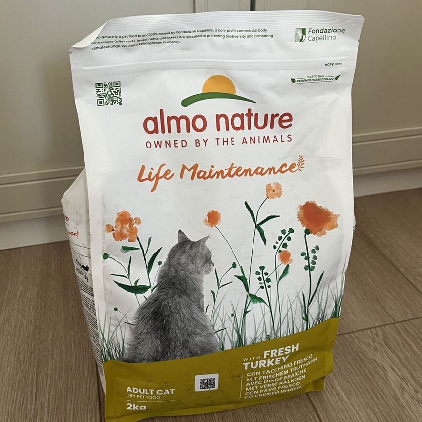 Корм для кошек almo nature