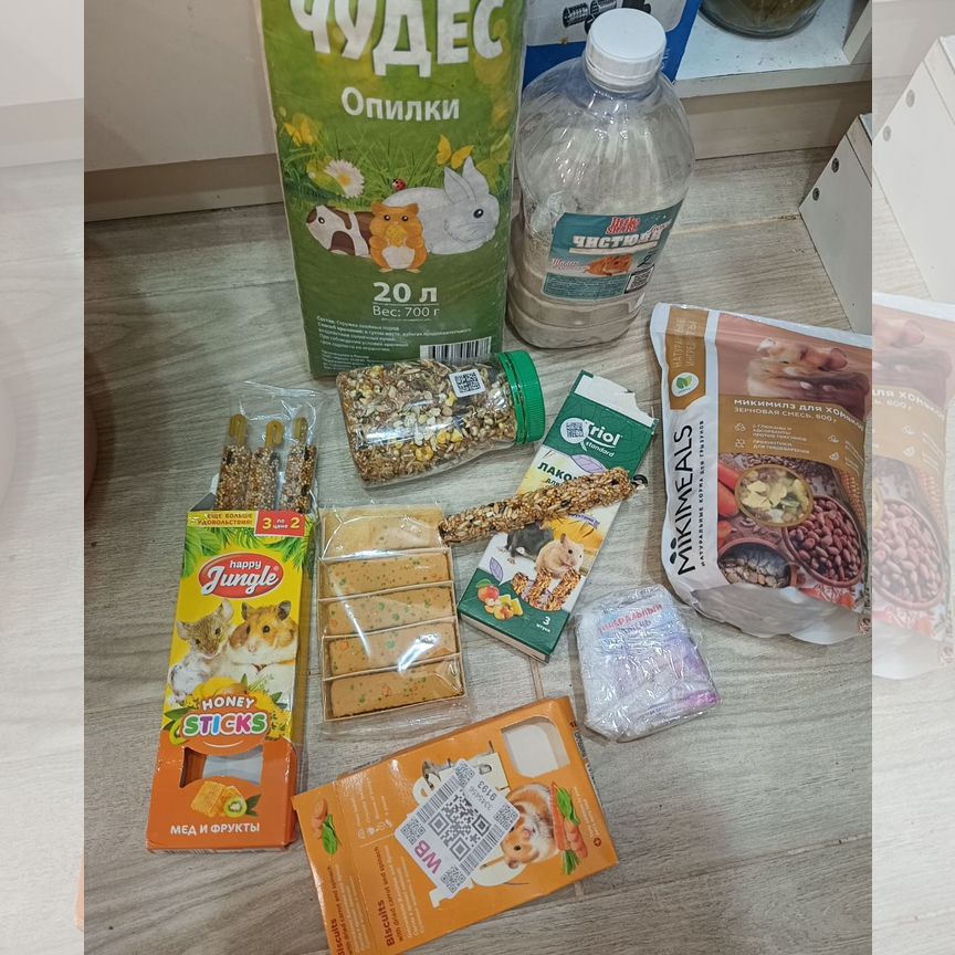 Корм для хомяков