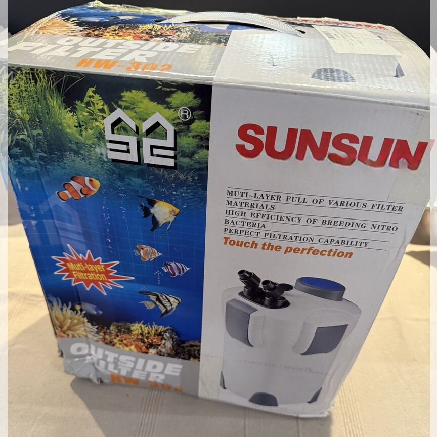 Внешний фильтр для аквариума SS-HW-302