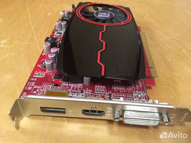 Видеокарта Powercolor radeon HD 7750 купить в Москве | Электроника | Авито