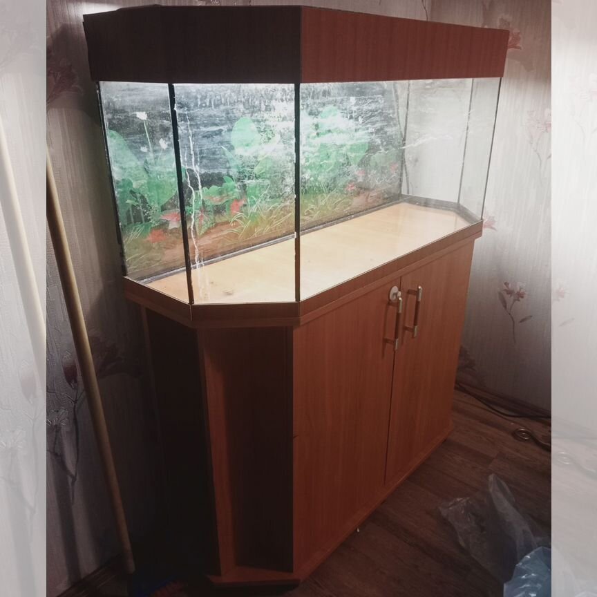 Аквариум с тумбой 110л
