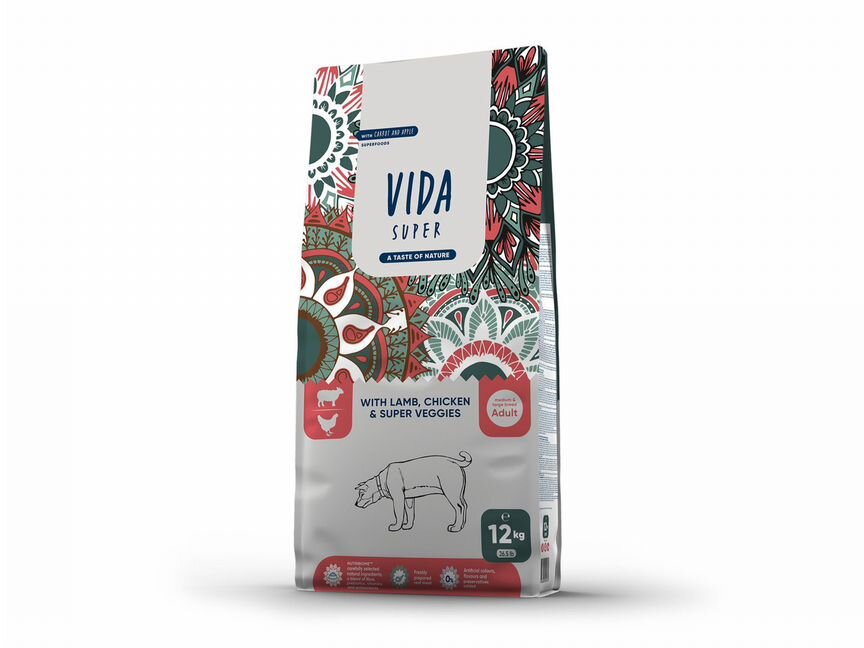 Vida Super корм для взрослых собак средних и крупн