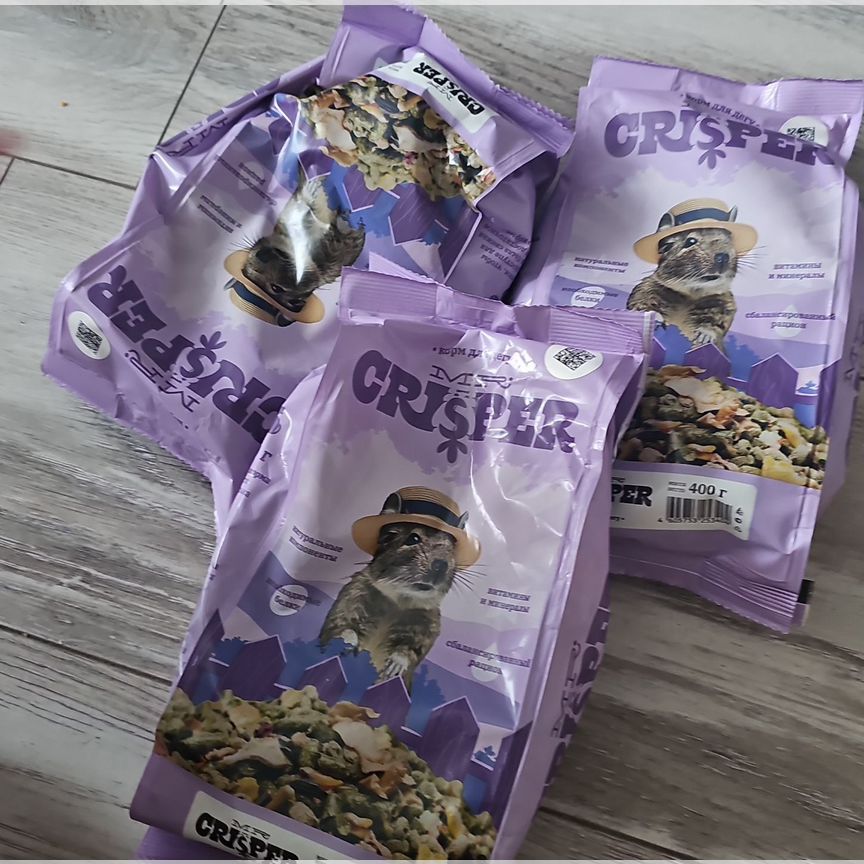 Корм для белок дегу