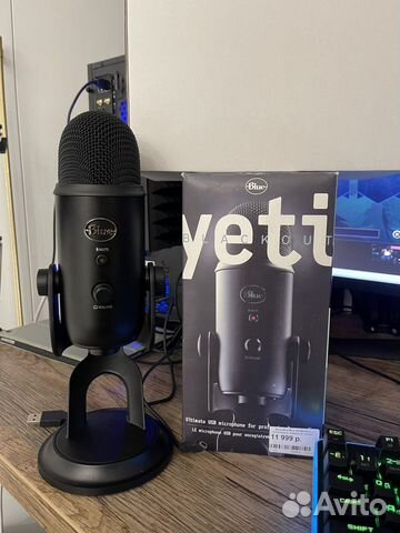 Микрофон блю йети blue yeti купить в Томске | Электроника | Авито