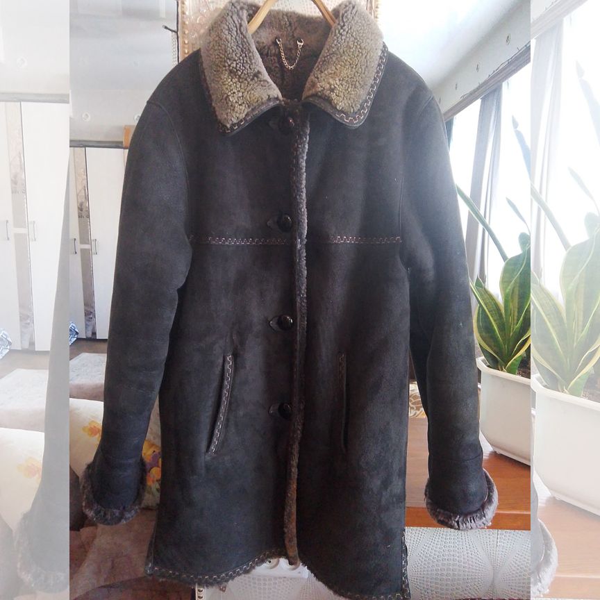 Дубленка женская с натуральным мехом