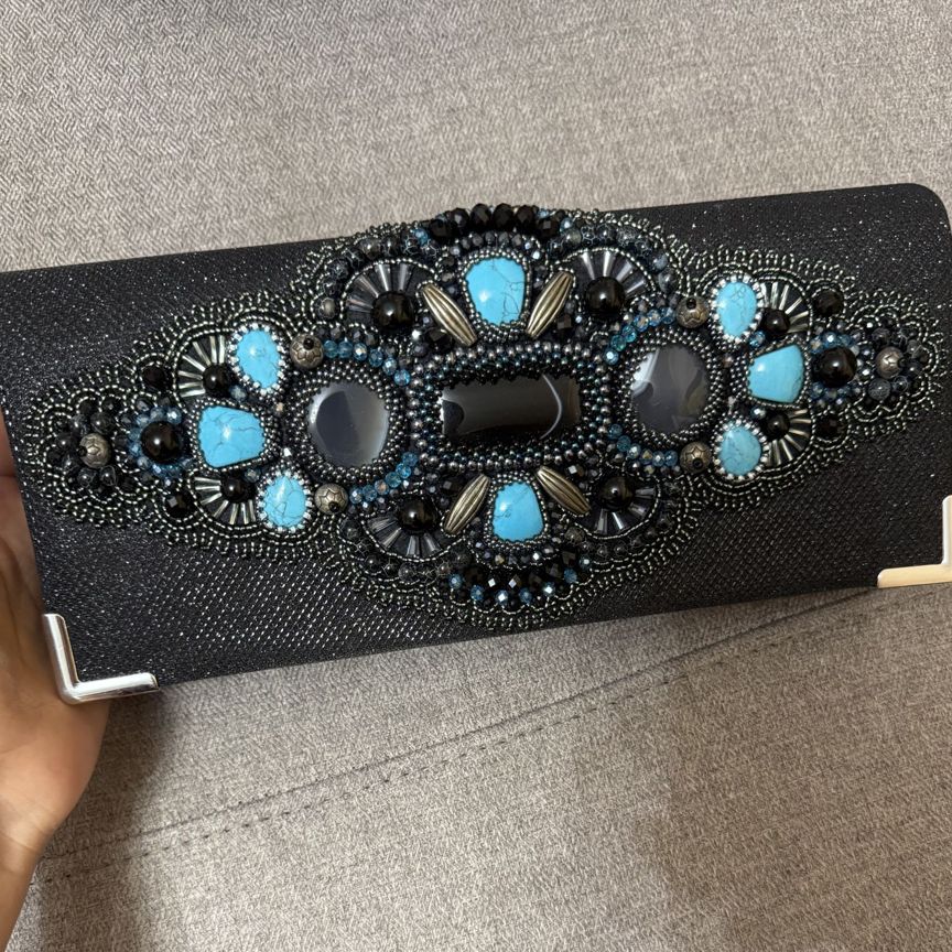 Клатч женский черный