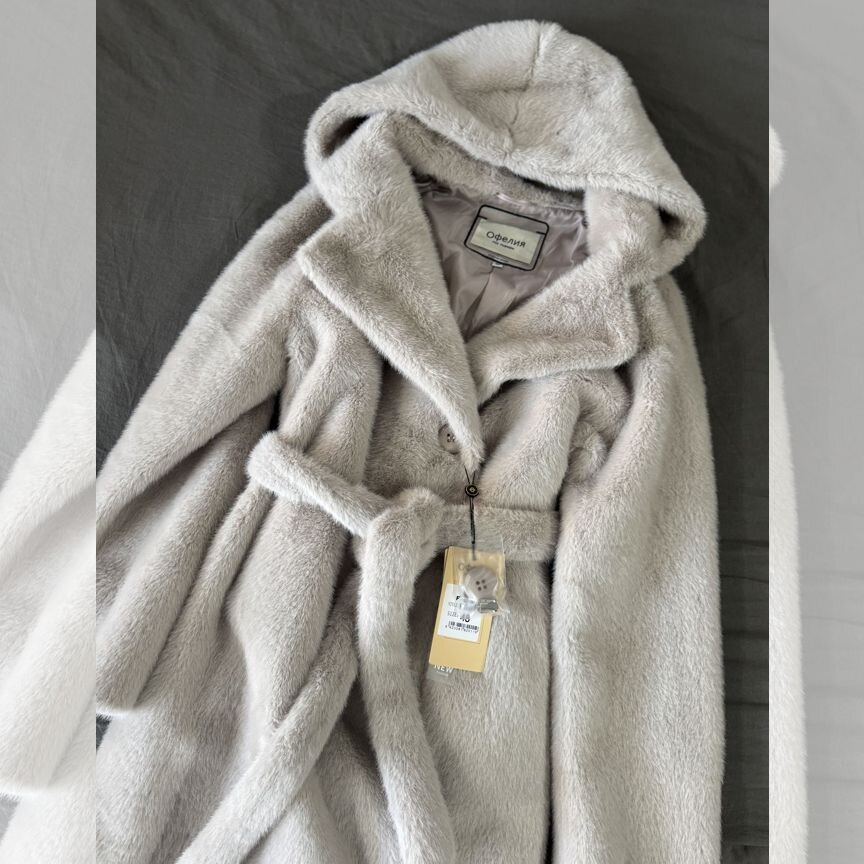 Шуба люкс натуральная шерсть