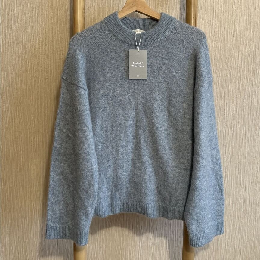 Свитер шерсть H&M Premium новый