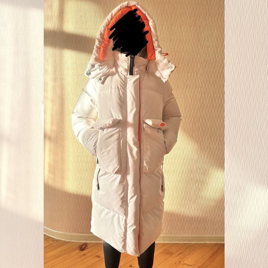 Пуховик женский jan steen белый