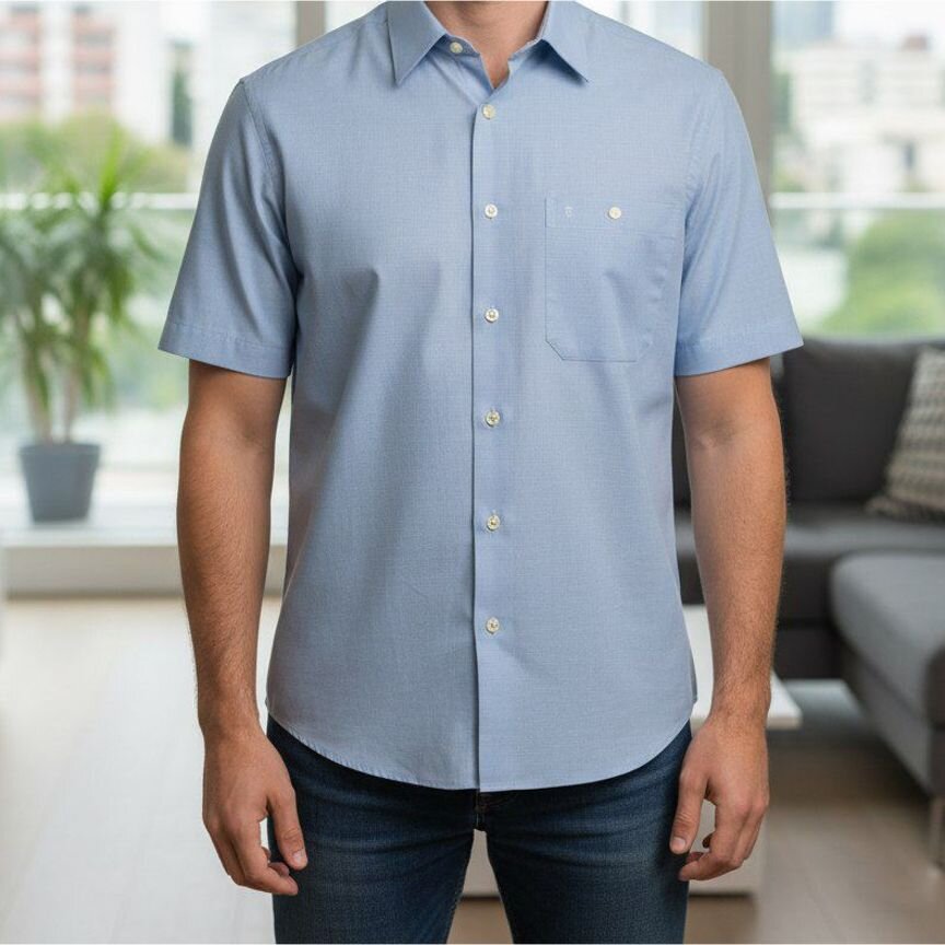 Рубашка мужская Eterna 40 (M)