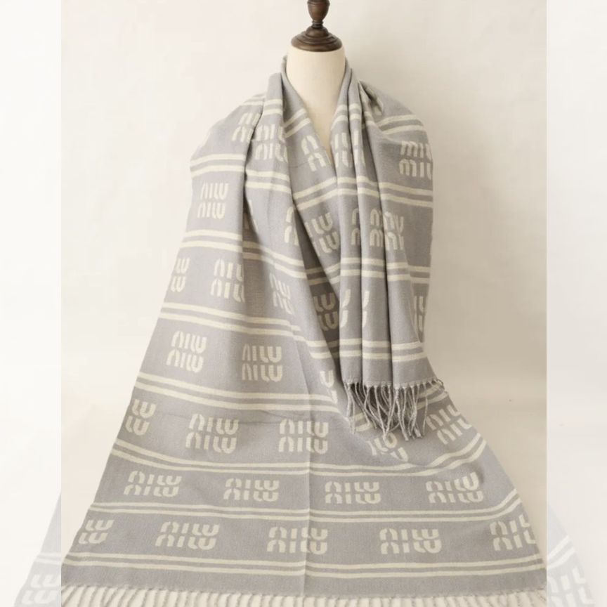 Шарф палантин miu кашемир