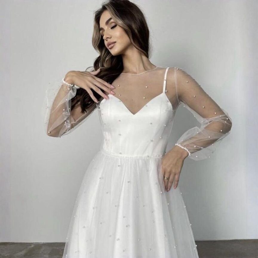 Свадебное платье 44 46