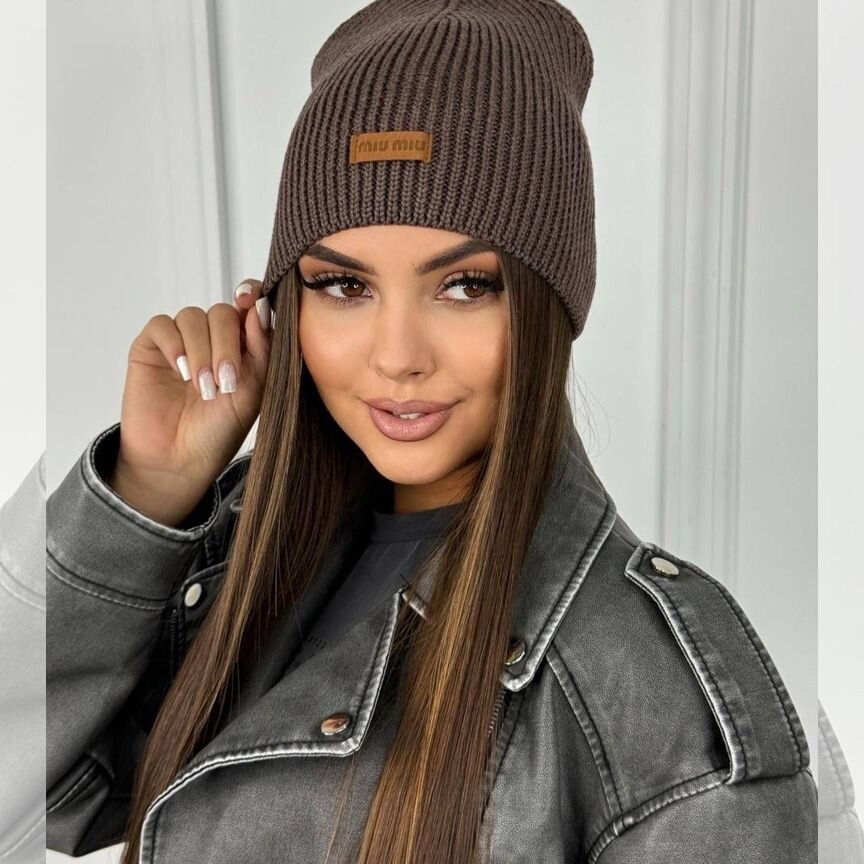 Шапка женская miu miu